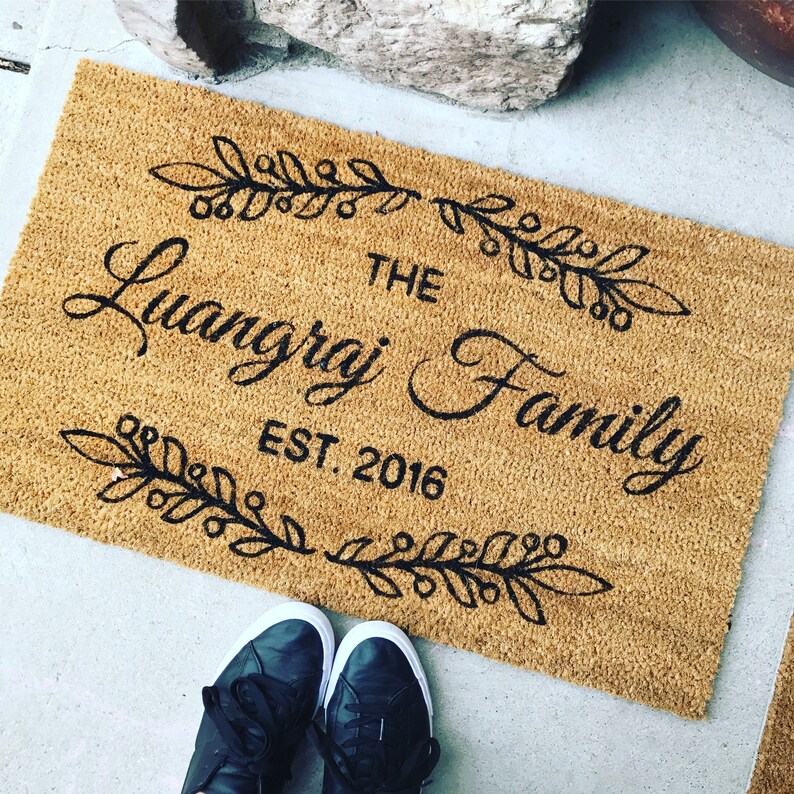 Gift for Parents Gift for Grandparents Welcome Mat - Etsy