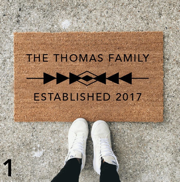 Welcome Mat Doormat Custom Doormat Personalized Welcome | Etsy