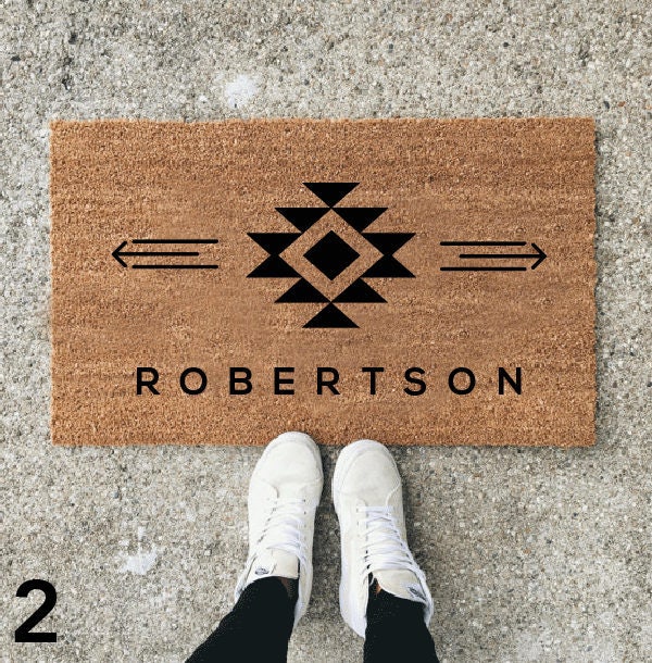 Welcome Mat Doormat Custom Doormat Personalized Welcome | Etsy