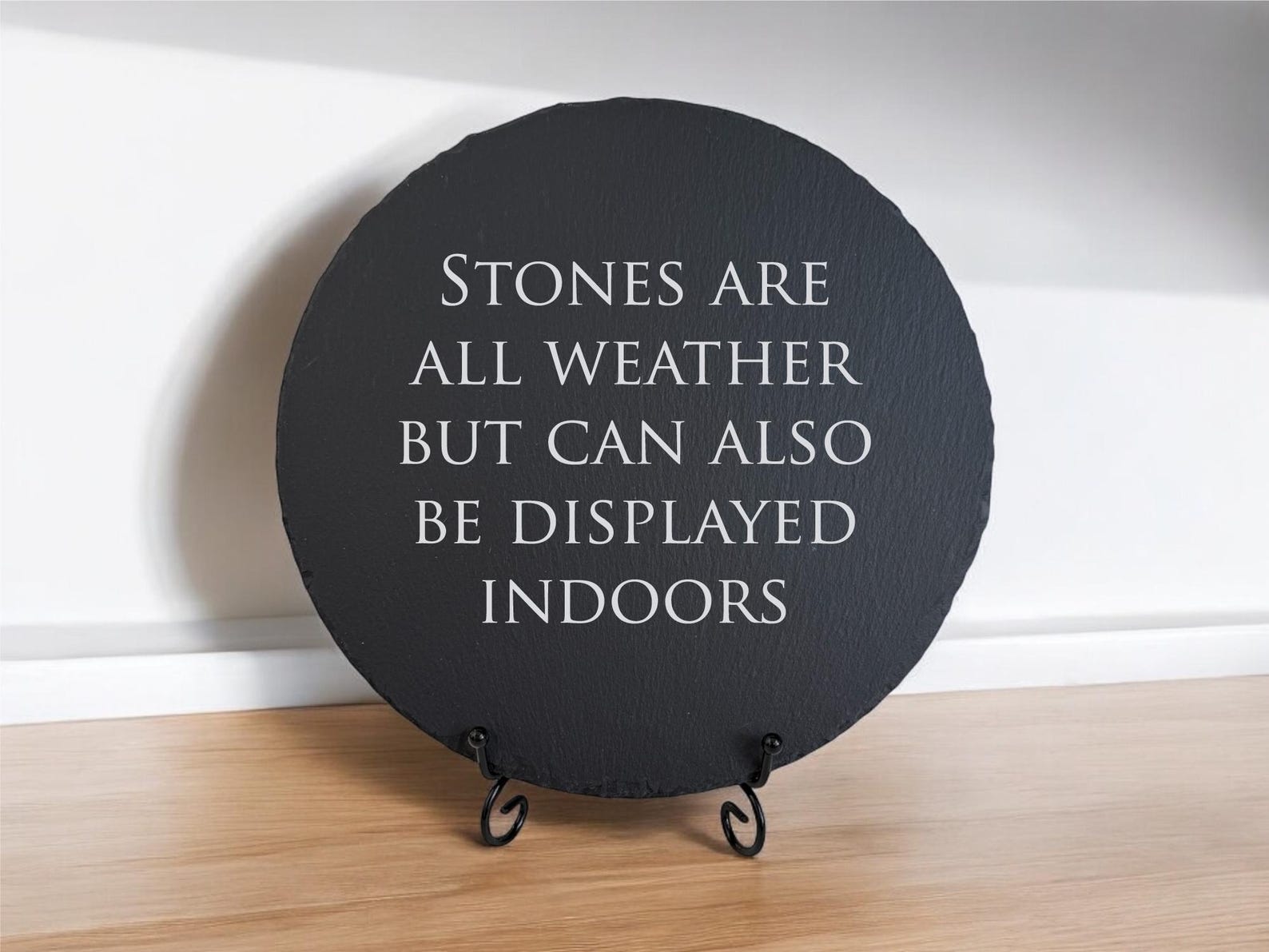 Personalized Slate Memorial Stone: Christian Scripture Garden Grave ...