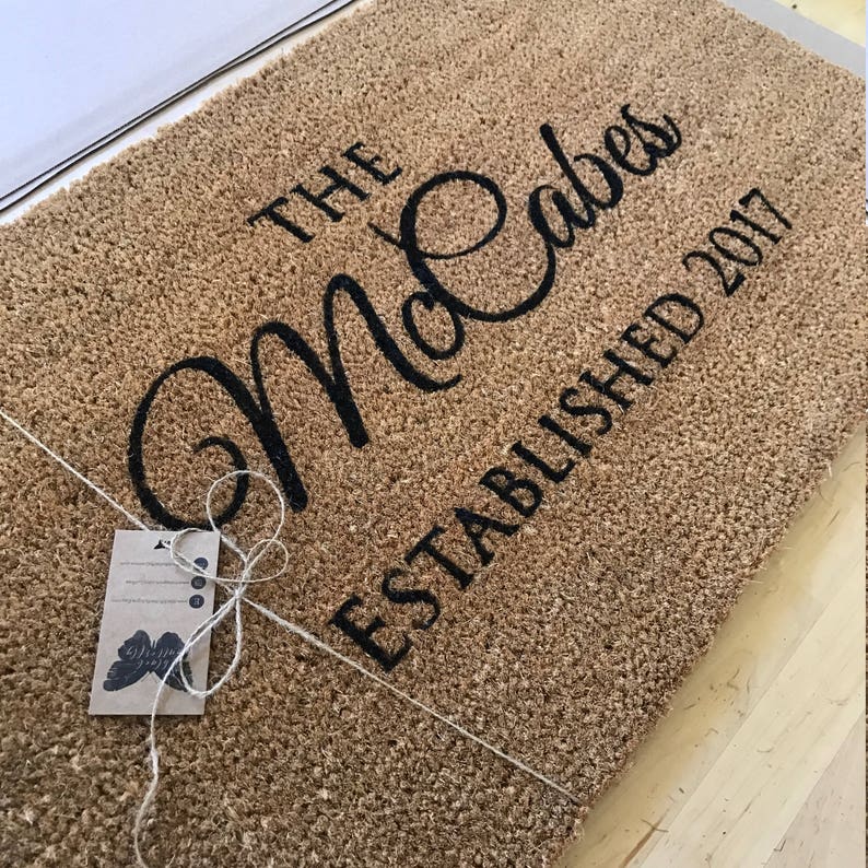 Custom Welcome Mat Personalize Door Mat Custom Doormat - Etsy