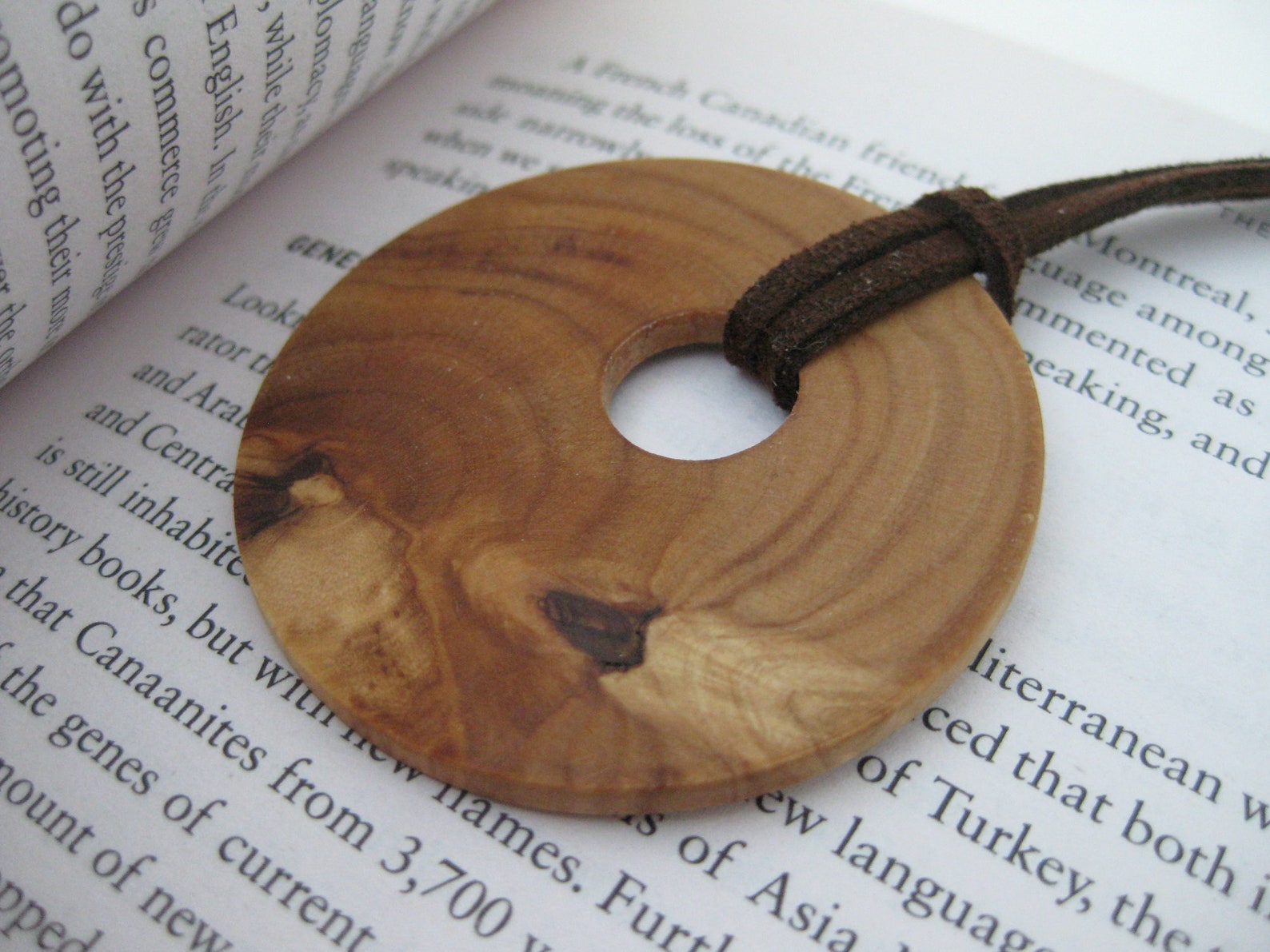 Wooden Bookmark, Natural Bookmark, Olive Wood Bookmark, Handmade ...