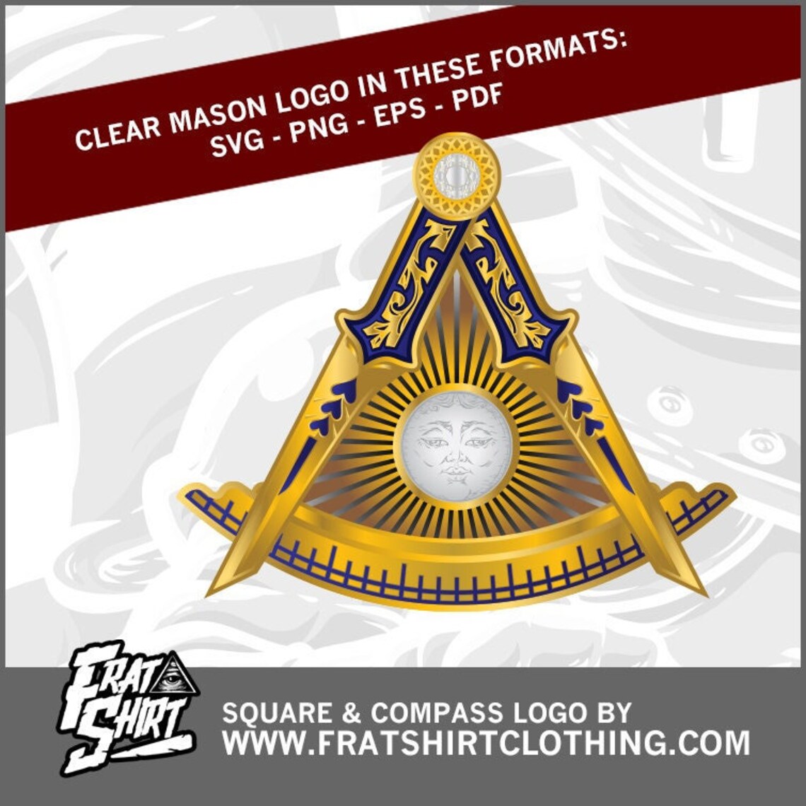 Logo Pastmaster Logo franc-maçon SVG maçonnique carré maçon - Etsy France