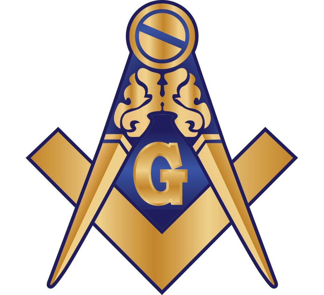 Freemason Logo, Masonic SVG, Mason Square & Compass, Freemason Lodge ...