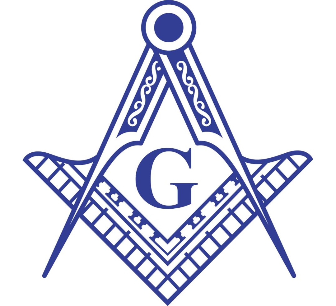 Masonic SVG, Mason Square & Compass, Freemason Lodge Emblem for Cricut ...