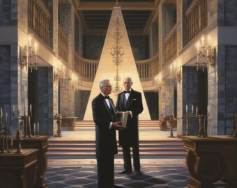 Past Master Logo Freemason Logo Square and Compass PHA - Etsy