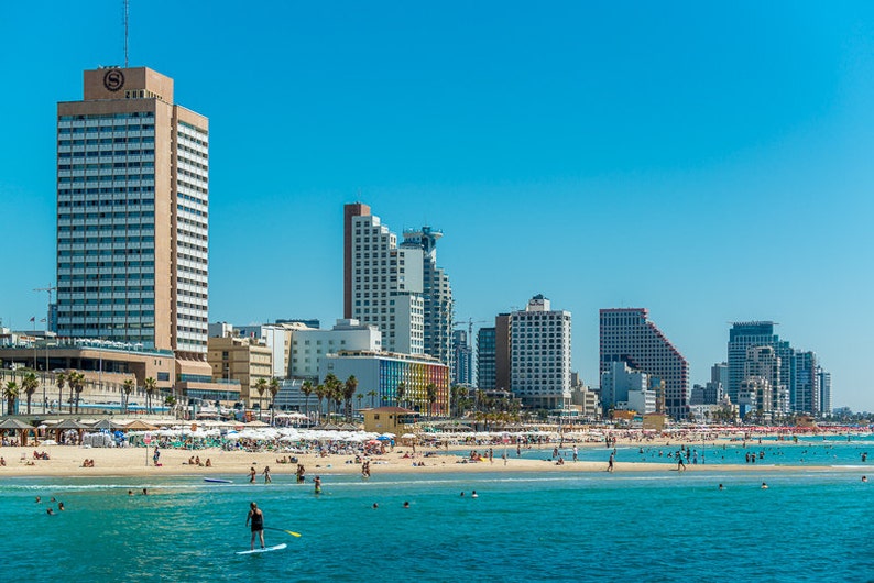 Gordon Beach Tel Aviv Israel Etsy gordon-beach-tel-aviv-israel-etsy