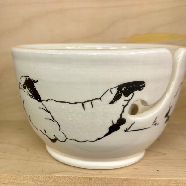 Sheep Yarn Bowl - Etsy