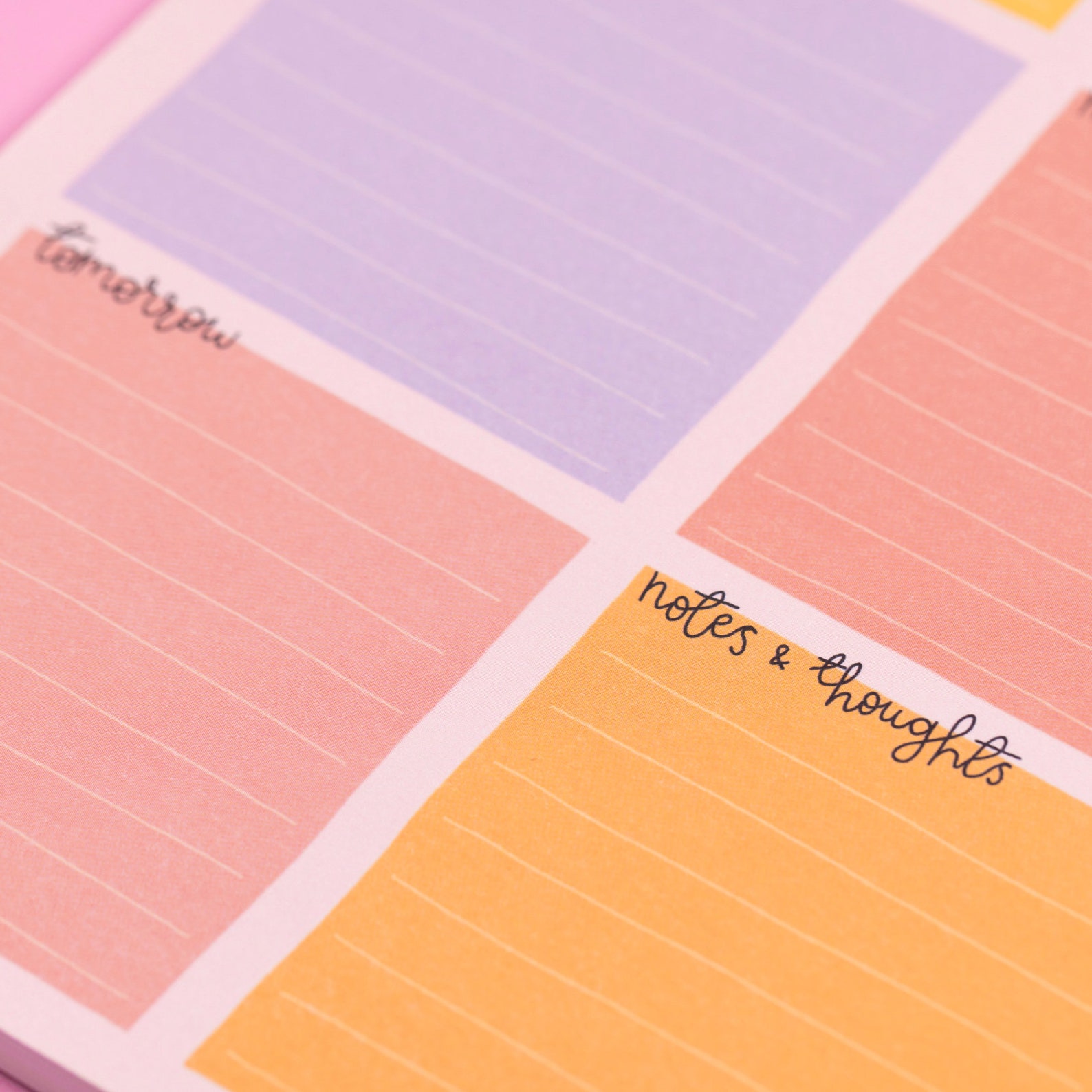 A5 Notepad Candy Daily Planner - Etsy UK