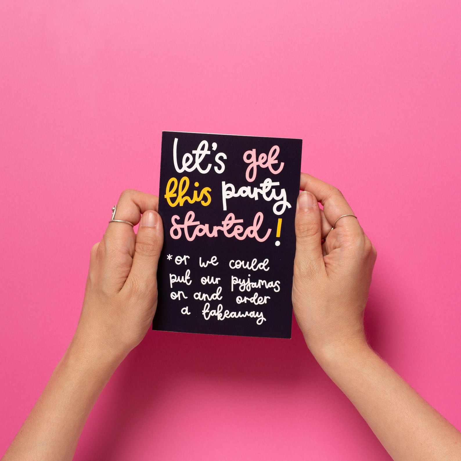 Let's Get This Party Started Greeting Card Happy | Etsy