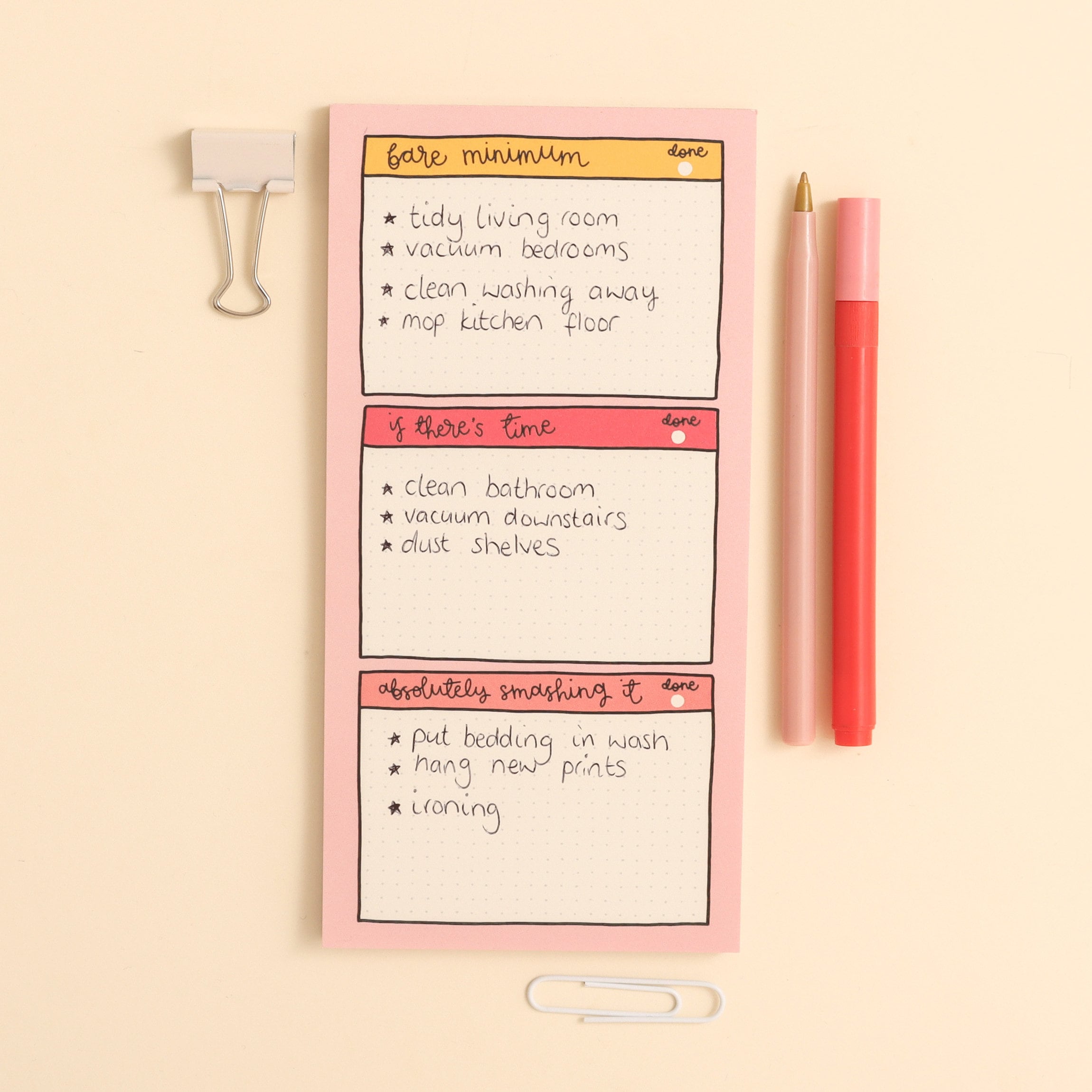 To Do List - Sort Your Priorities Out - Notepad - Stationery - Etsy