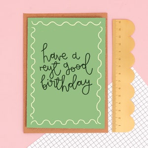 Have a Reyt Good Birthday - Greeting Card - Sheffield / Yorkshire - Etsy