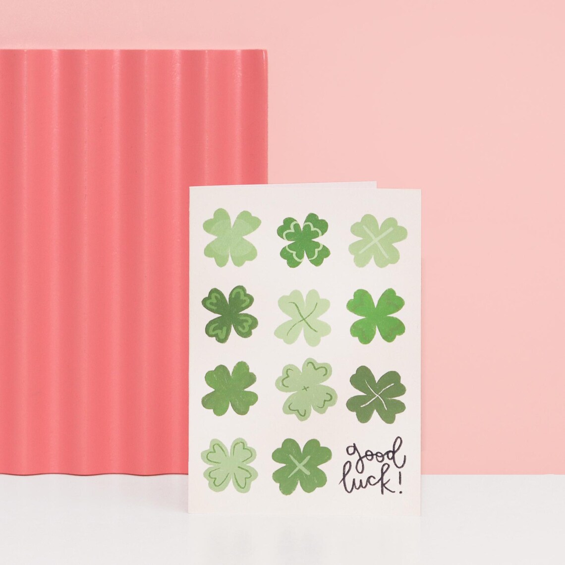 Good Luck Card - Exams / Driving Test / New Job - Greeting Card - Etsy