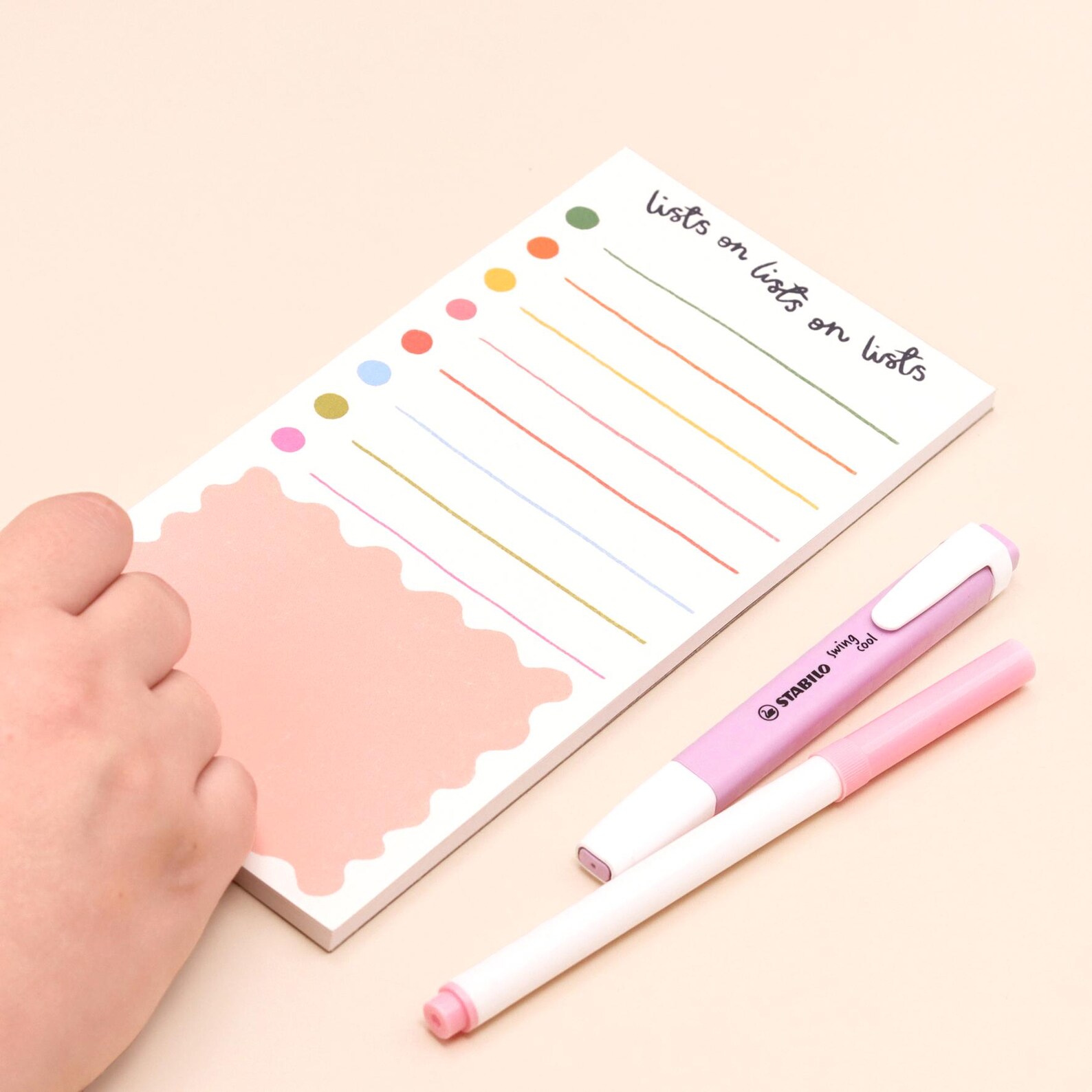 To Do List - Lists on Lists - Magnetic - Notepad - Stationery - Etsy