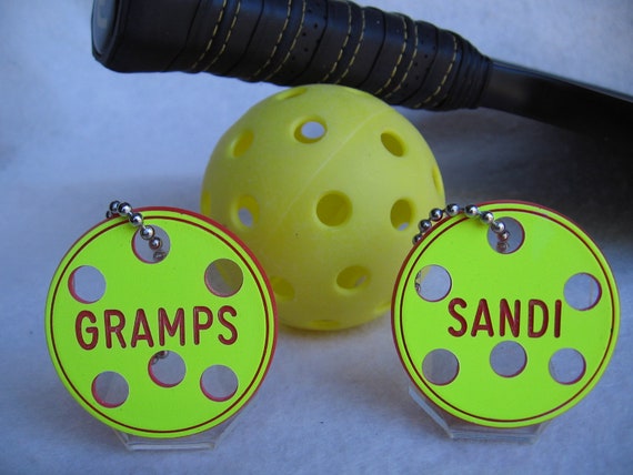 Pickleball Gifts Pickleball Bag Tags | Etsy