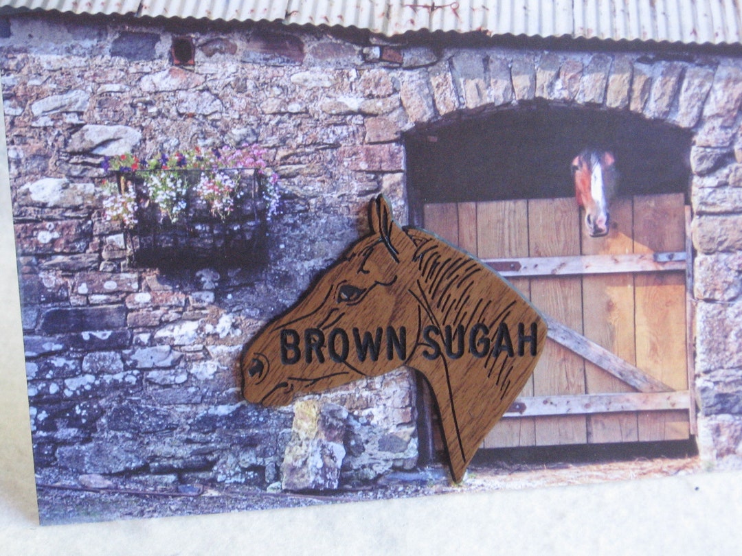Horse Name Tags, Horse Id Bag Tags, Horse Related Gifts - Etsy