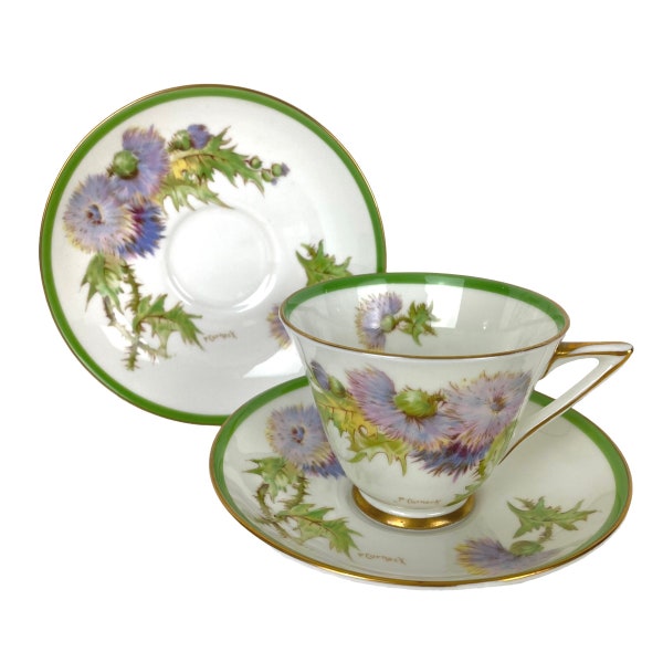 Thistle Tea Cup - Etsy