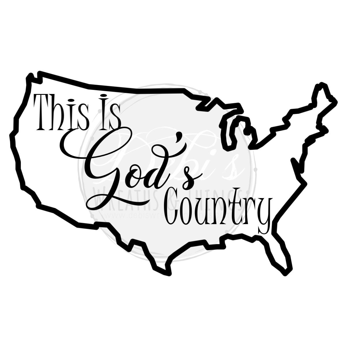 This is Gods Country SVG, Patriotic SVG, Americana SVG, Usa Svg ...