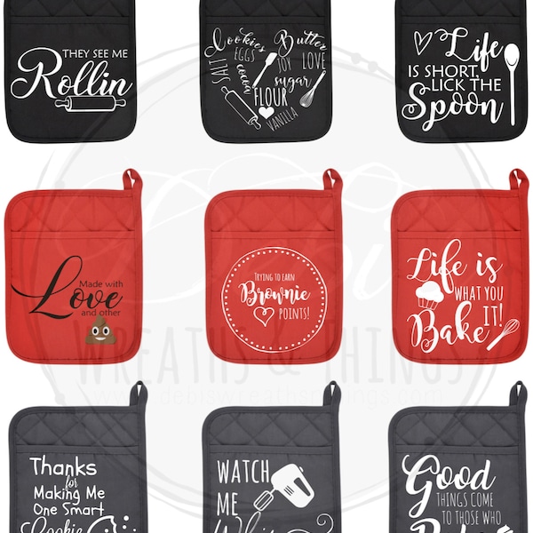 Oven Mitt Svg - Etsy