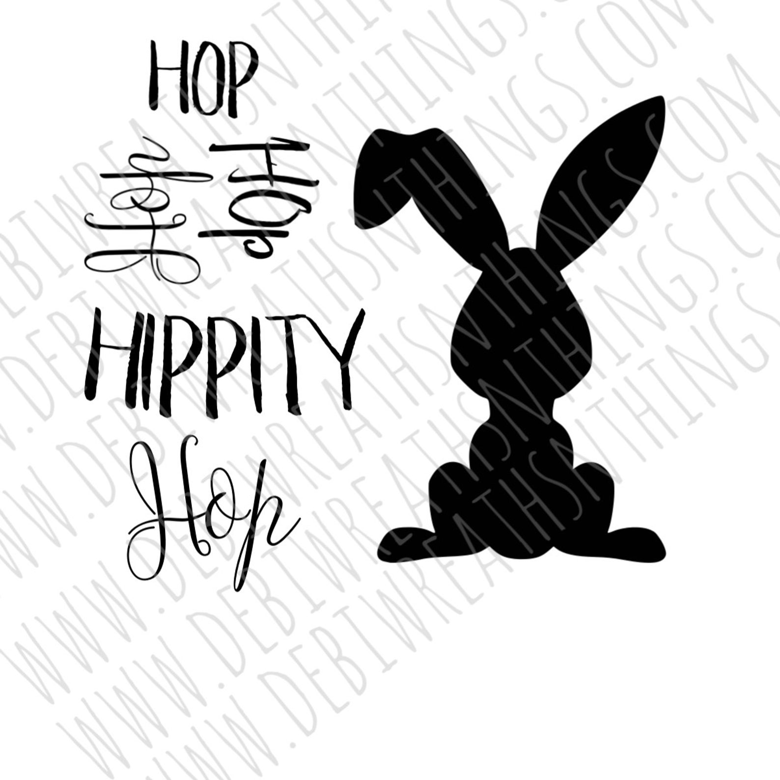 Hop Svg Bunny Svg Easter Svg Rabbit Svg Tshirt Svg Sign - Etsy
