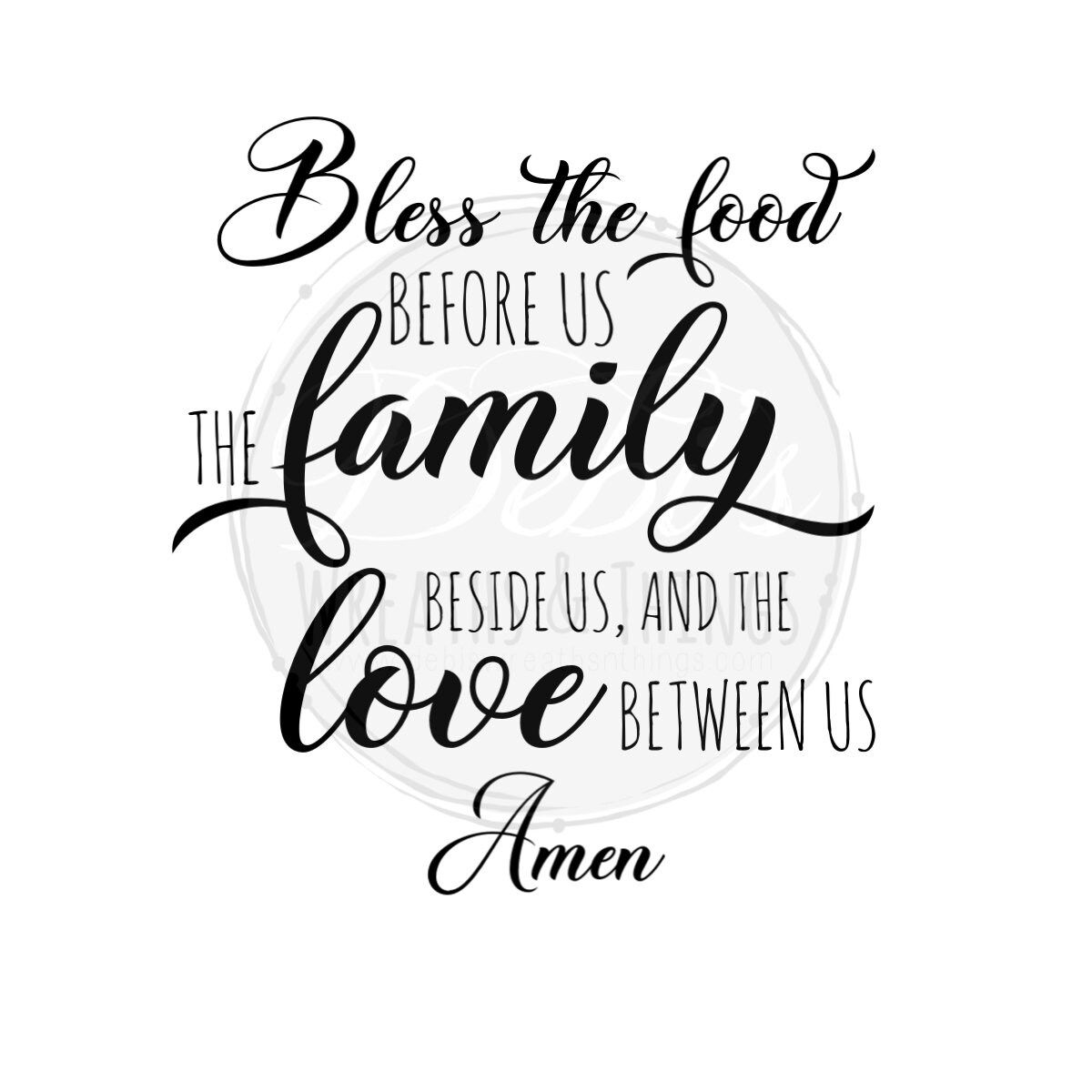 Bless the Food Svg, Christian Svg, Prayer Svg, Cricut Svg, Svg File ...