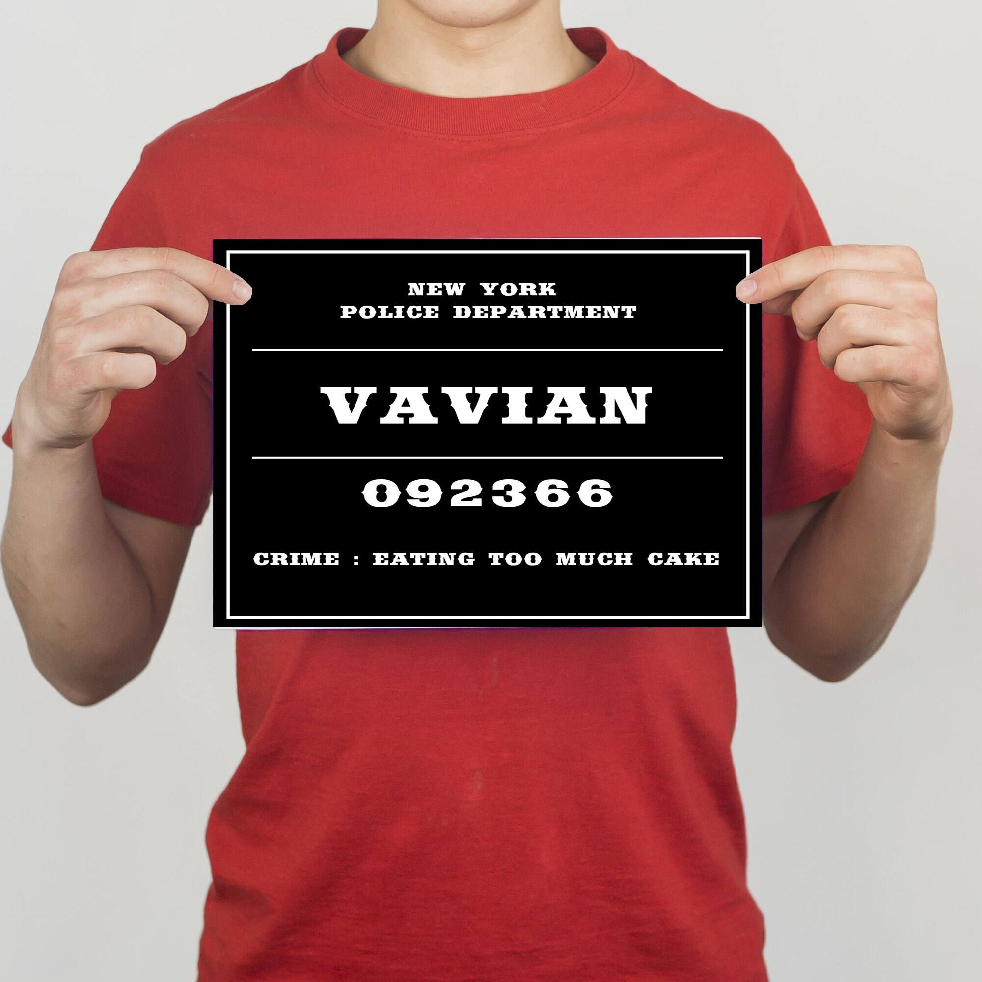 Christmas Mugshot and Mughsot Sign Board Editable Xmas Party Prop ...