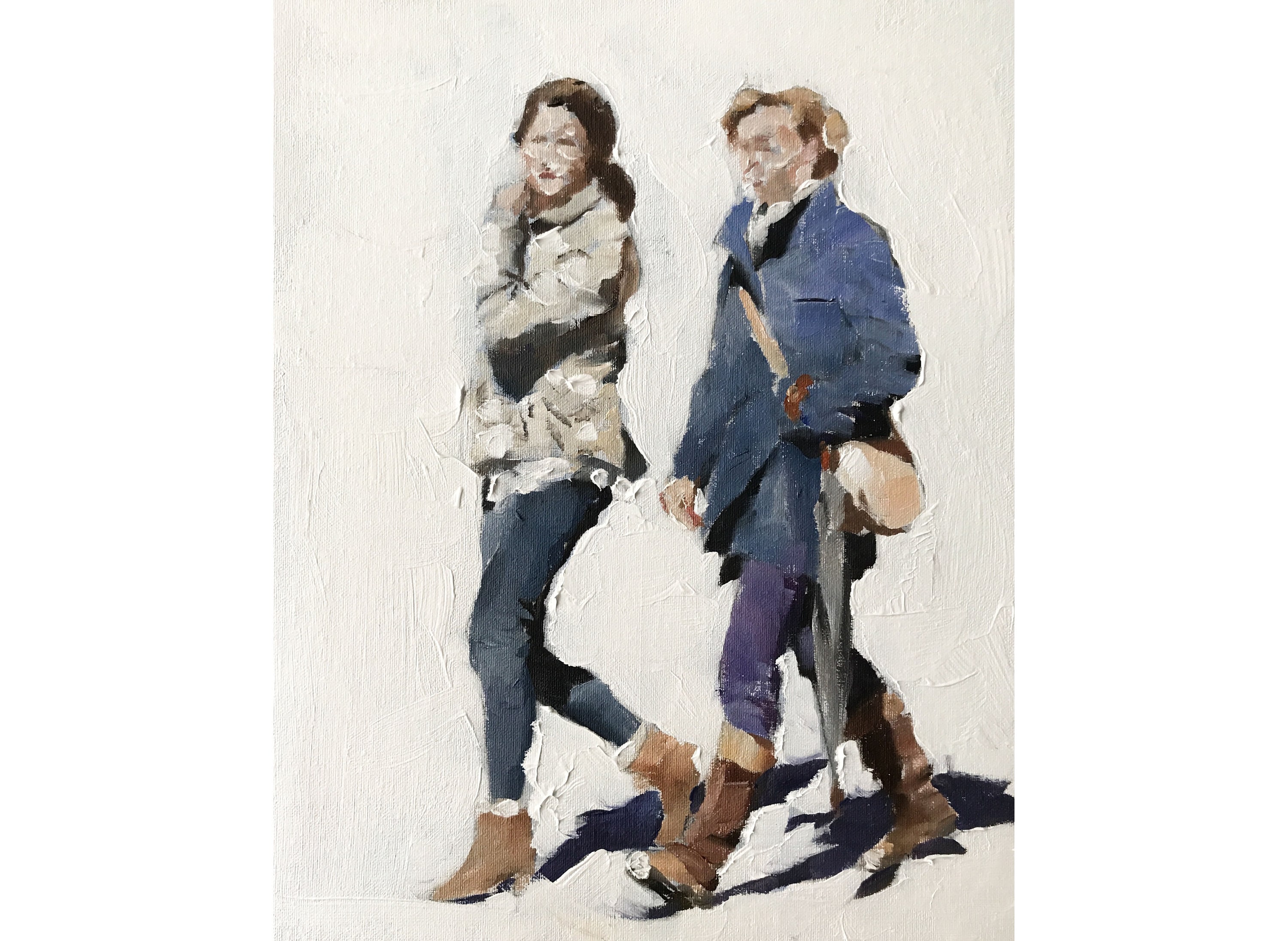 Friends Painting, Friends Wall Art, Friends Canvas Print , Friends Fine ...