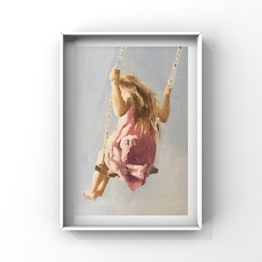 Children Painting Life Art Canvas Print Fine Art From - Etsy