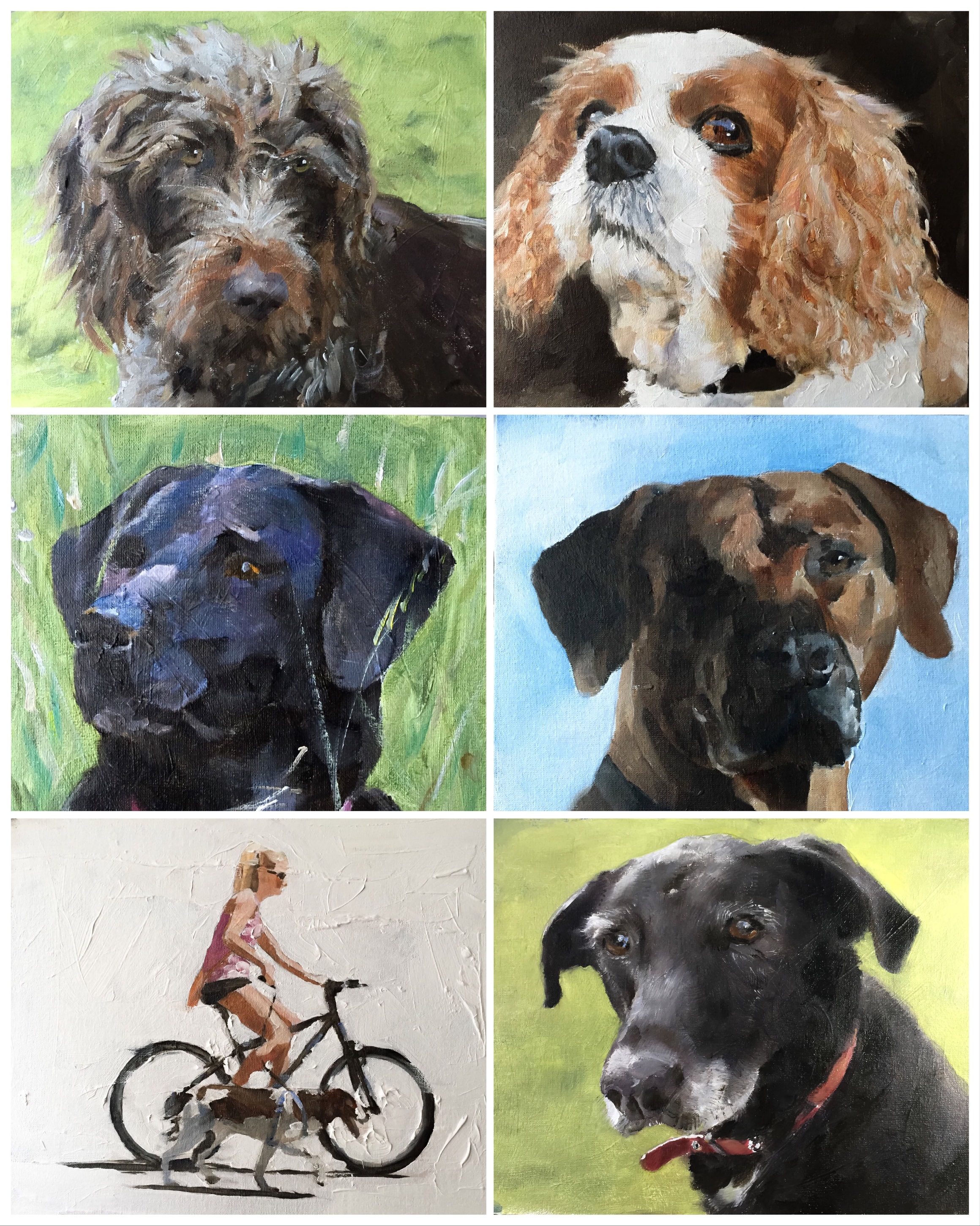Old Dog Oil Painting Art Print: James Coates Fine Art - Etsy