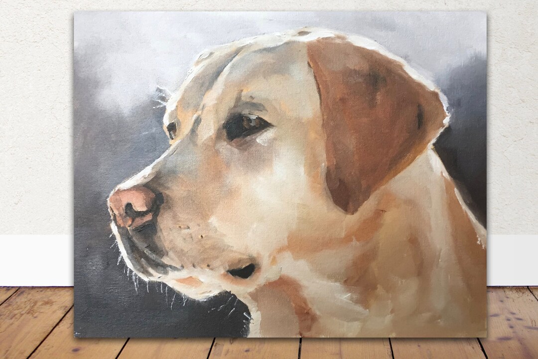 Golden Lab Painting, Prints, Canvas, Posters, Originals, Commissions ...