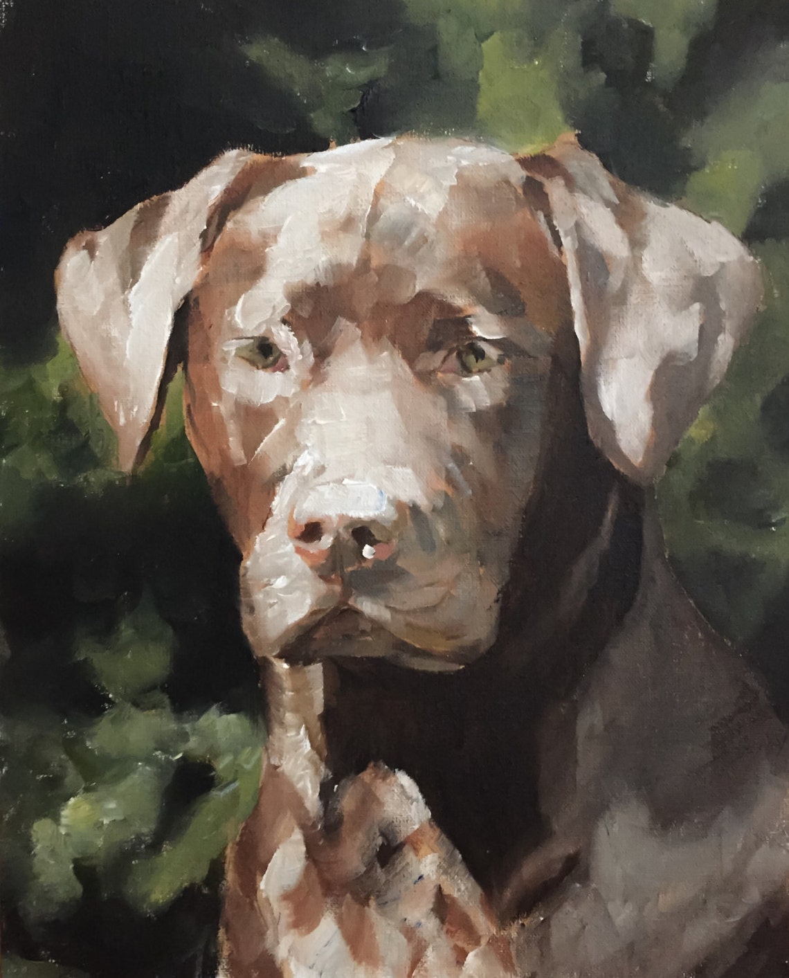 Golden Labrador Painting Prints Canvas Posters Originals - Etsy UK