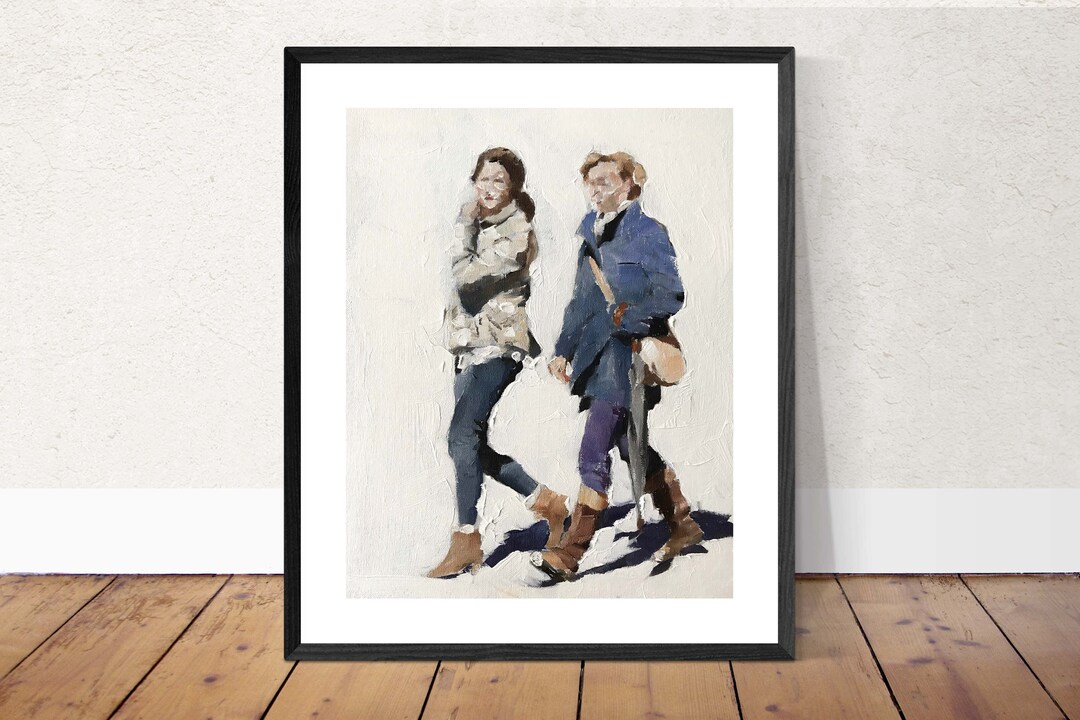 Friends Painting, Friends Wall Art, Friends Canvas Print , Friends Fine ...