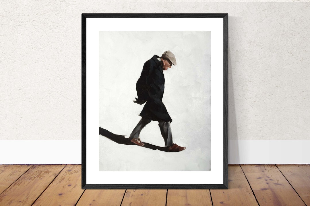 Old Man Painting, Poster, Prints, Commissions, Fine Art - From Original ...