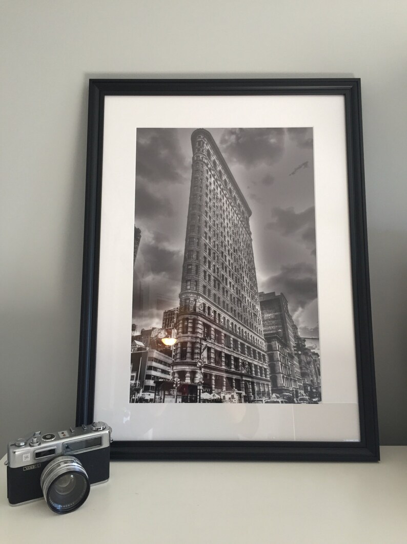 Flatiron Building Print NYC Wall Art NYC Photography Fine | Etsy