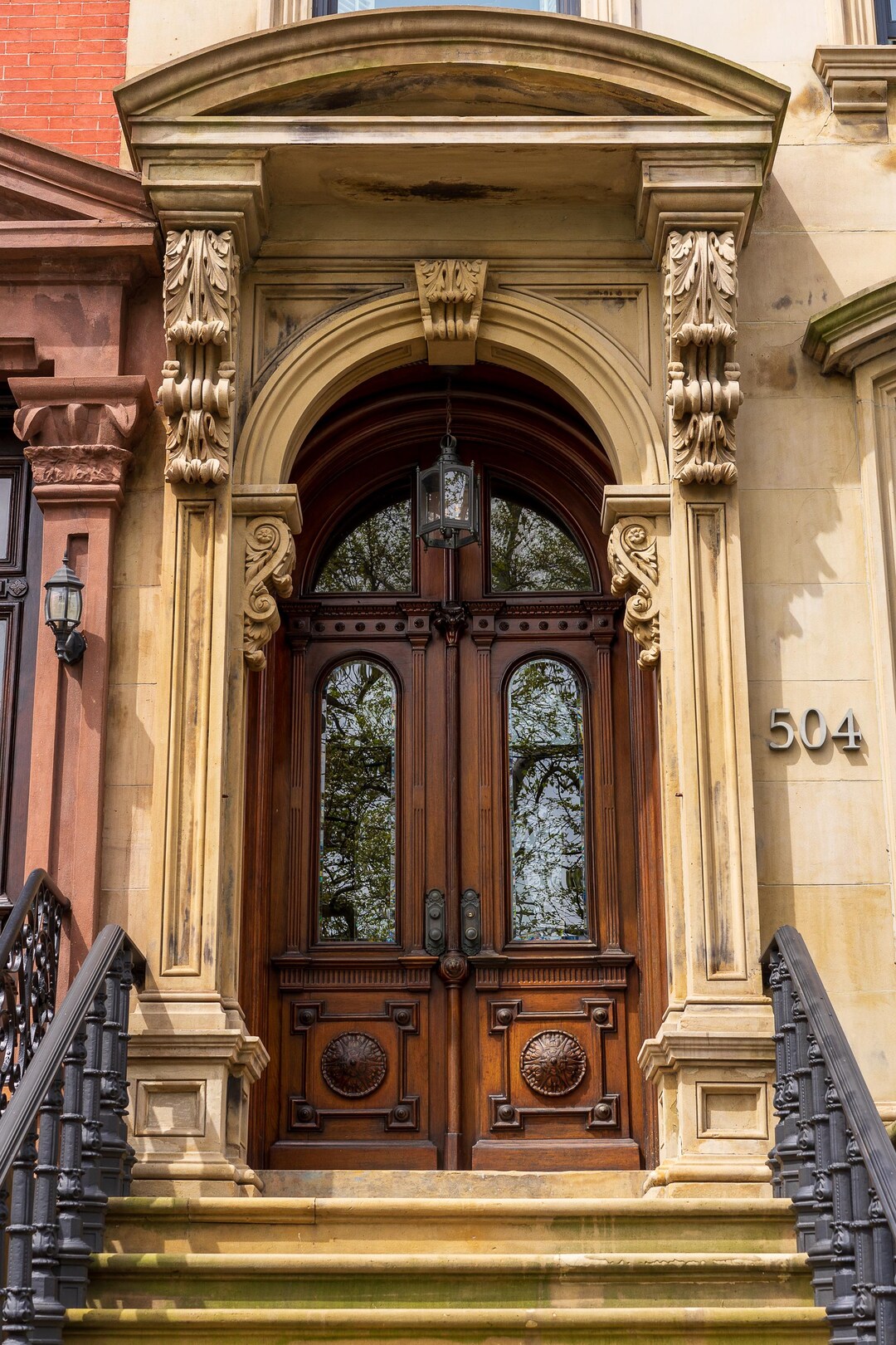 Brownstone Wall Art, Hoboken Wall Art, Apartment Decor, Housewarming ...