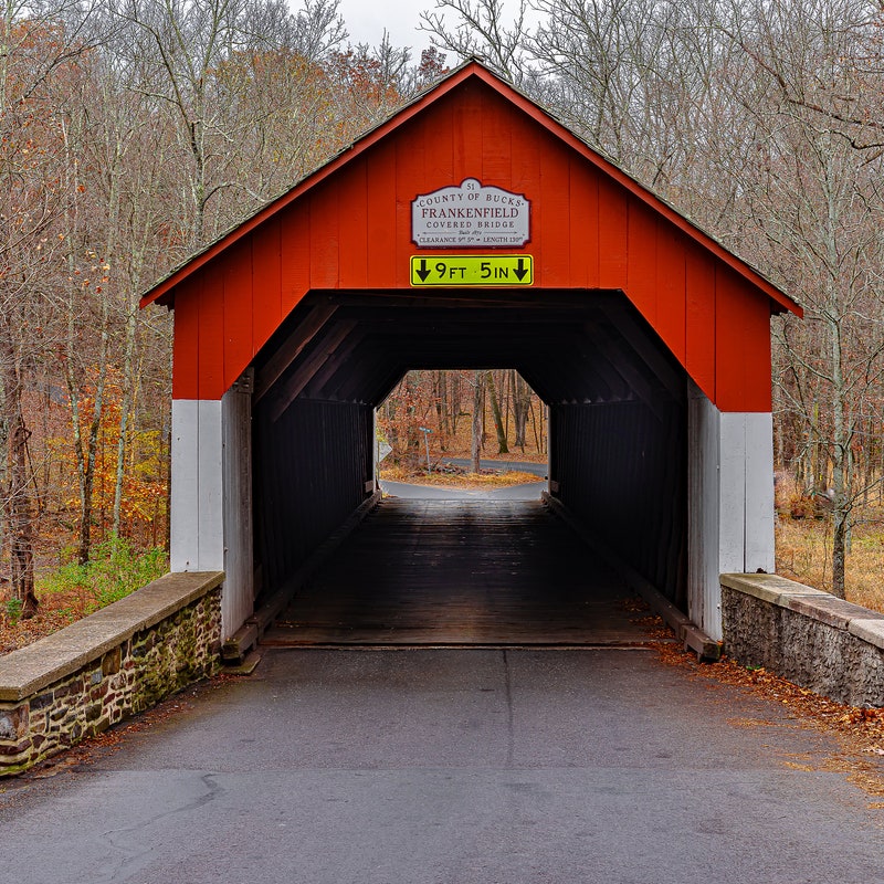 Covered Bridge - Etsy