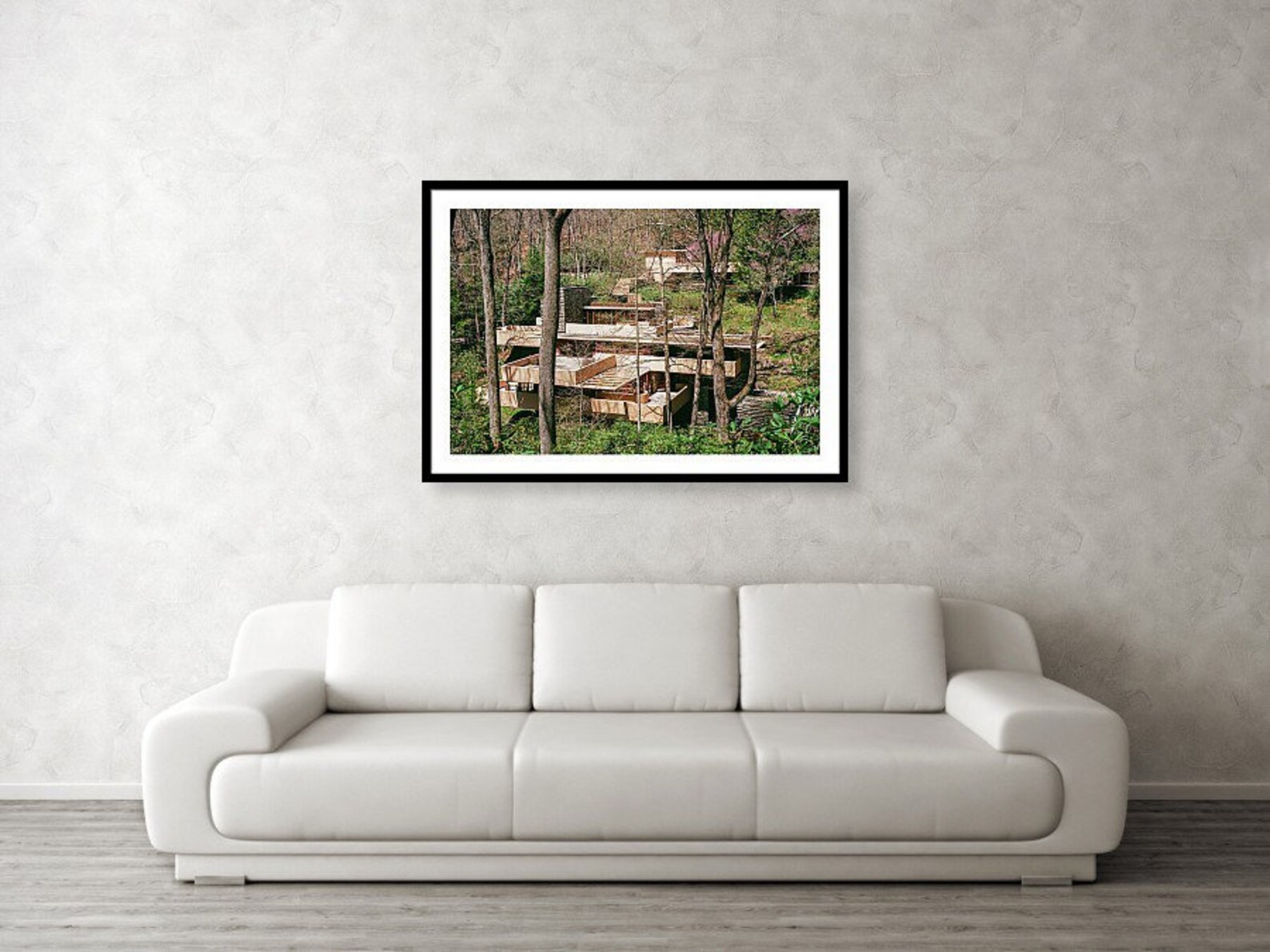 Fallingwater Art Print: Frank Lloyd Wright Architecture Decor - Etsy