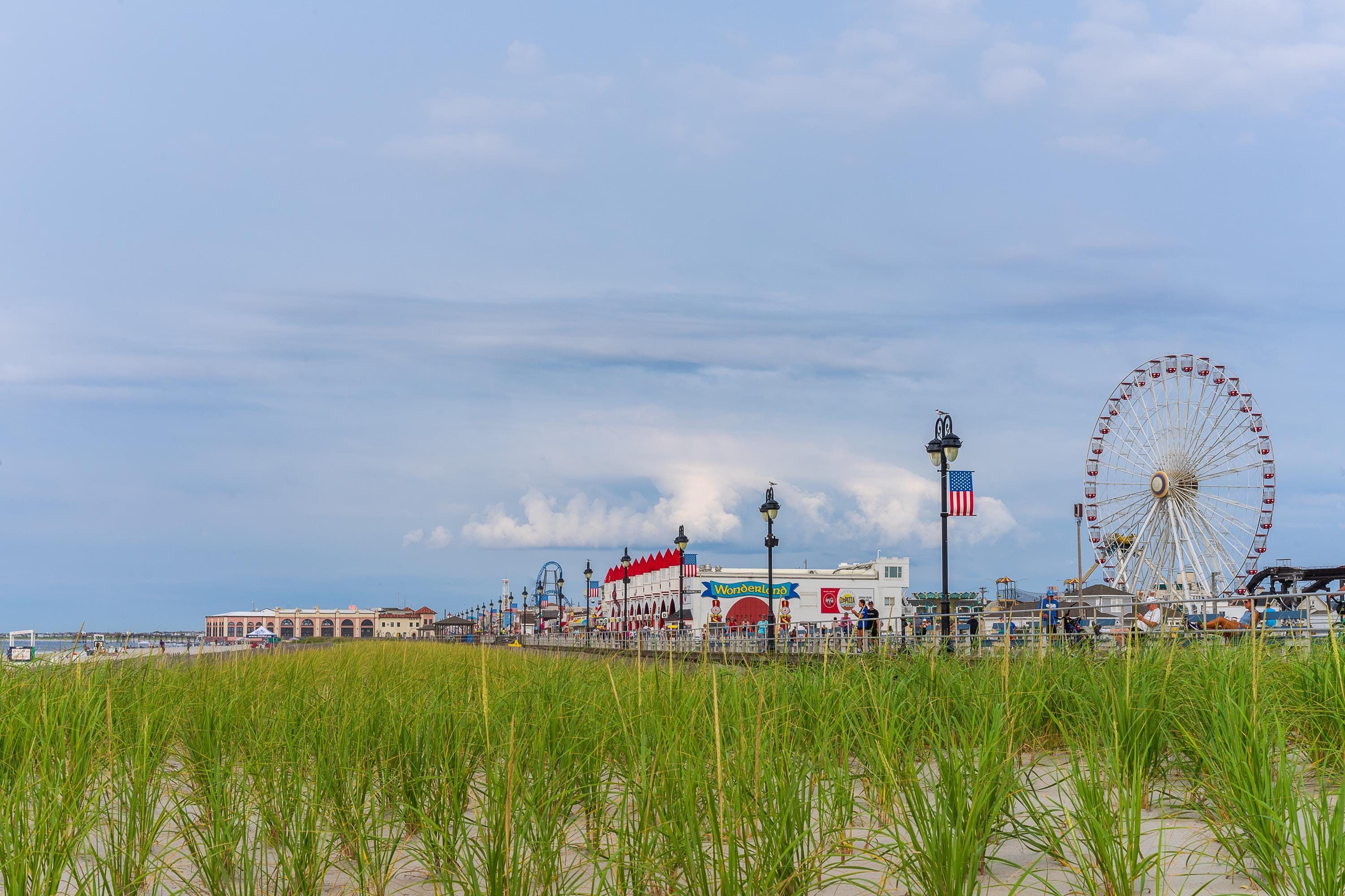 Ocean City NJ Boardwalk Print: Gillians Wonderland Ferris Wheel Art - Etsy