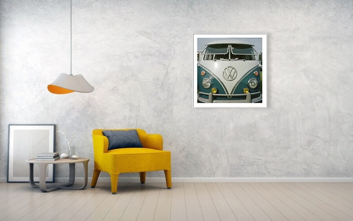 Antique VW Bus Print, VW Bus Poster, Volkswagen Art, VW Bus Gift ...