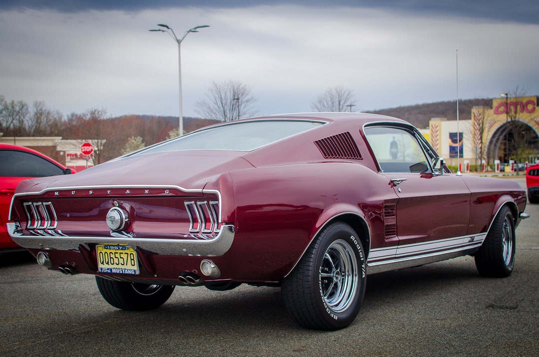 Ford Mustang Wall Art, Mustang Gift, Ford Mustang Decor, Gifts for Him ...