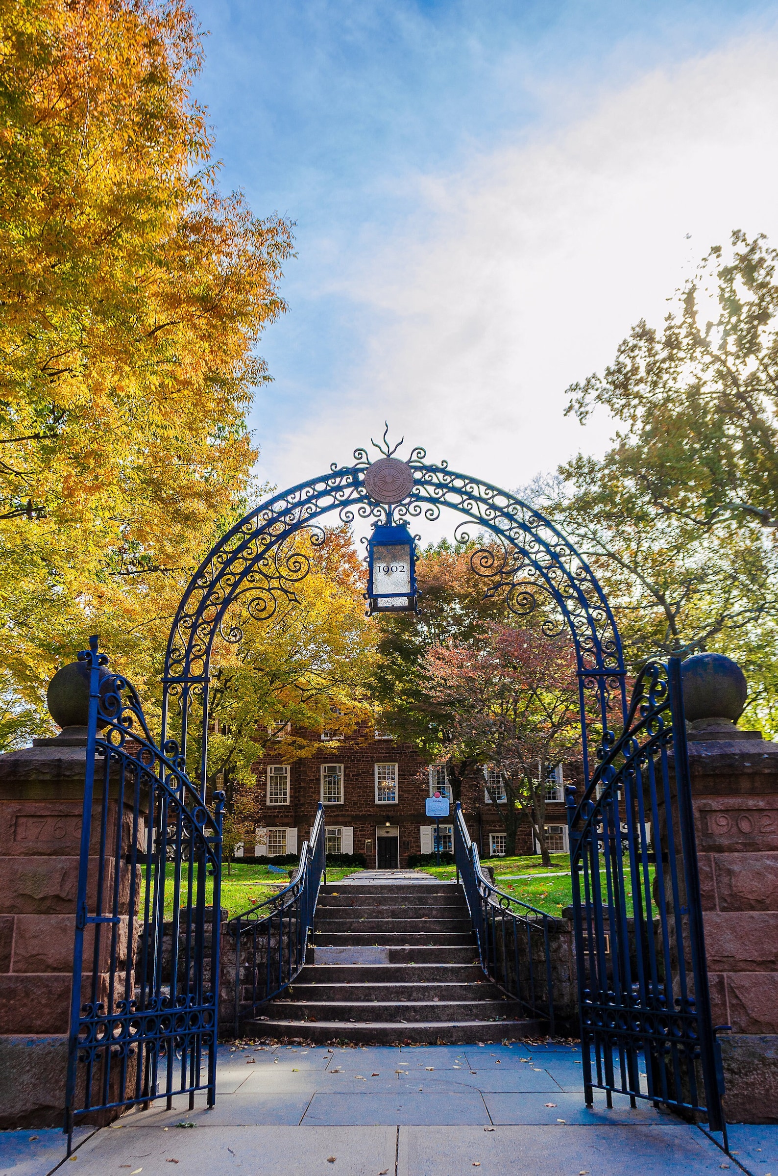 Rutgers University Art Print: Old Queen's College Fall Foliage - Etsy