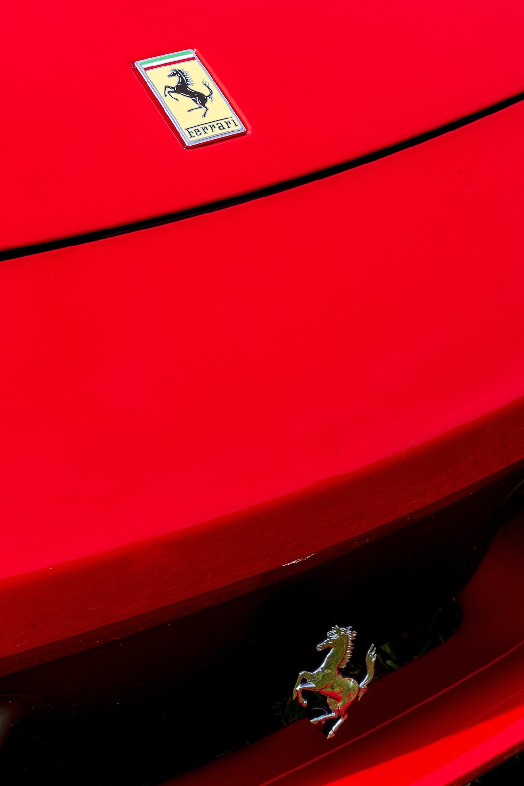 Red Ferrari Wall Art, Red Ferrari Gift, Man Cave Decor, Ferrari ...