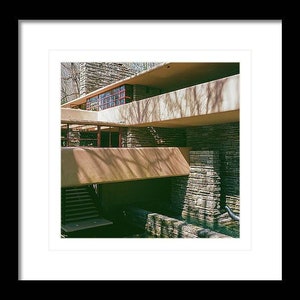 Fallingwater Art, Fallingwater Print, Fallingwater House, Frank Lloyd ...