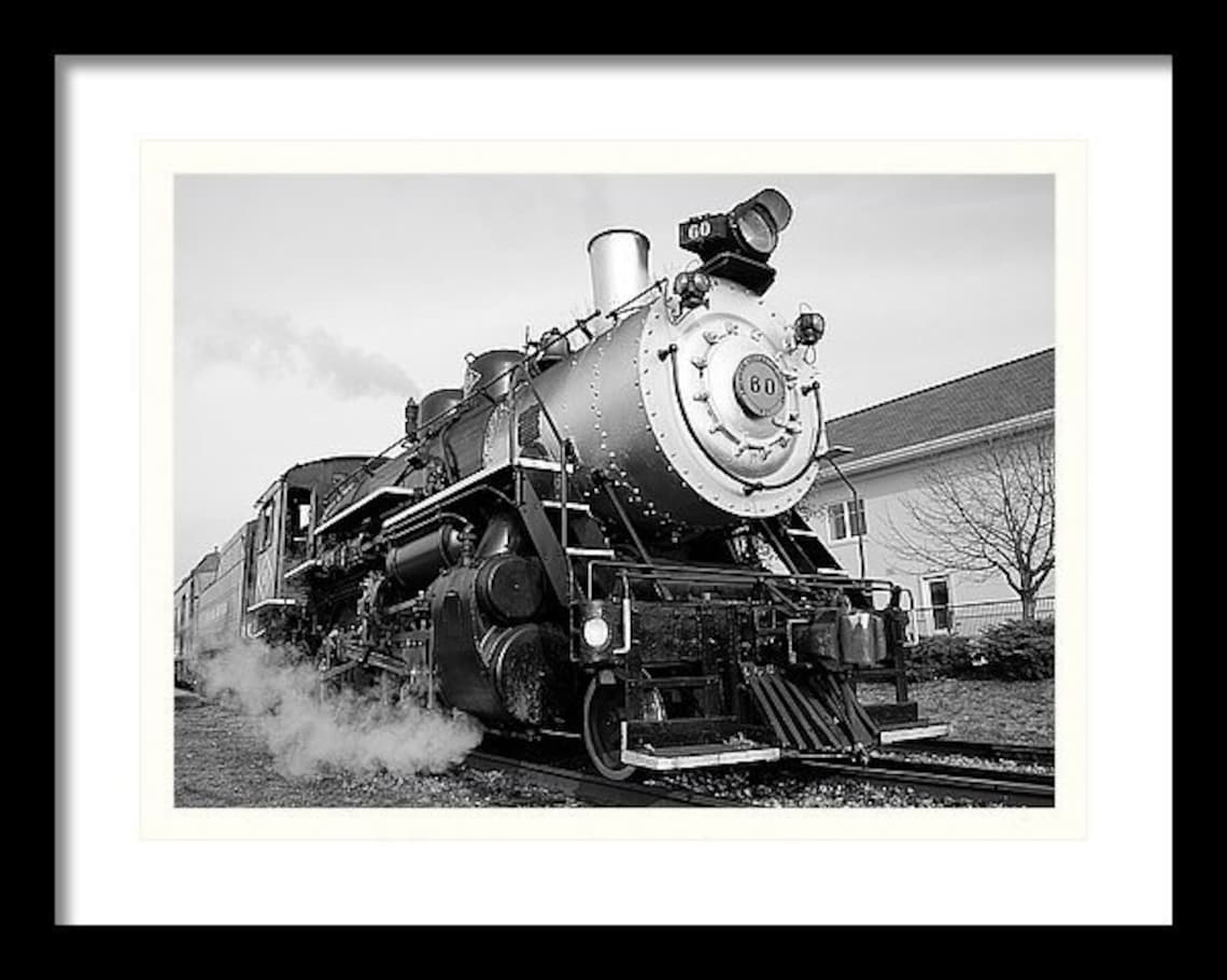 Steam Train Gift Steam Locomotive Train Photography Polar - Etsy