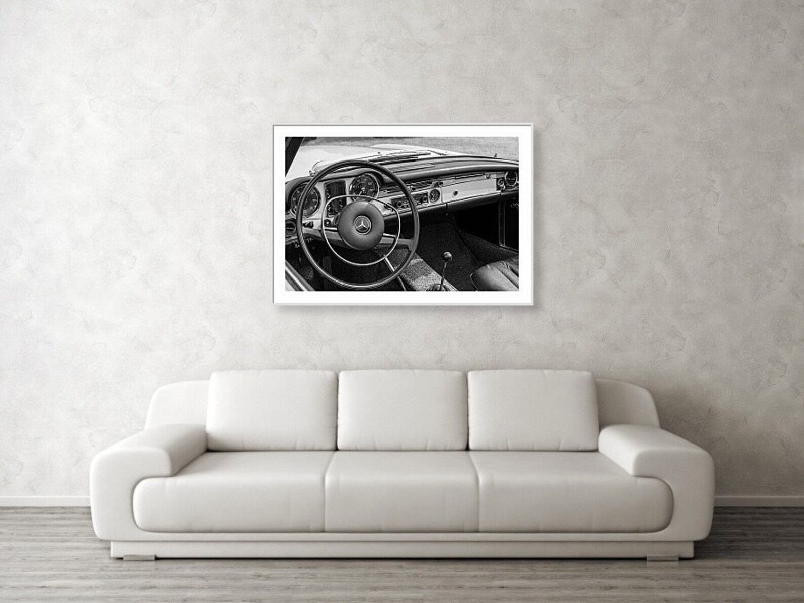Mercedes Benz 280SL Fine Art Print: Classic Car Decor - Etsy