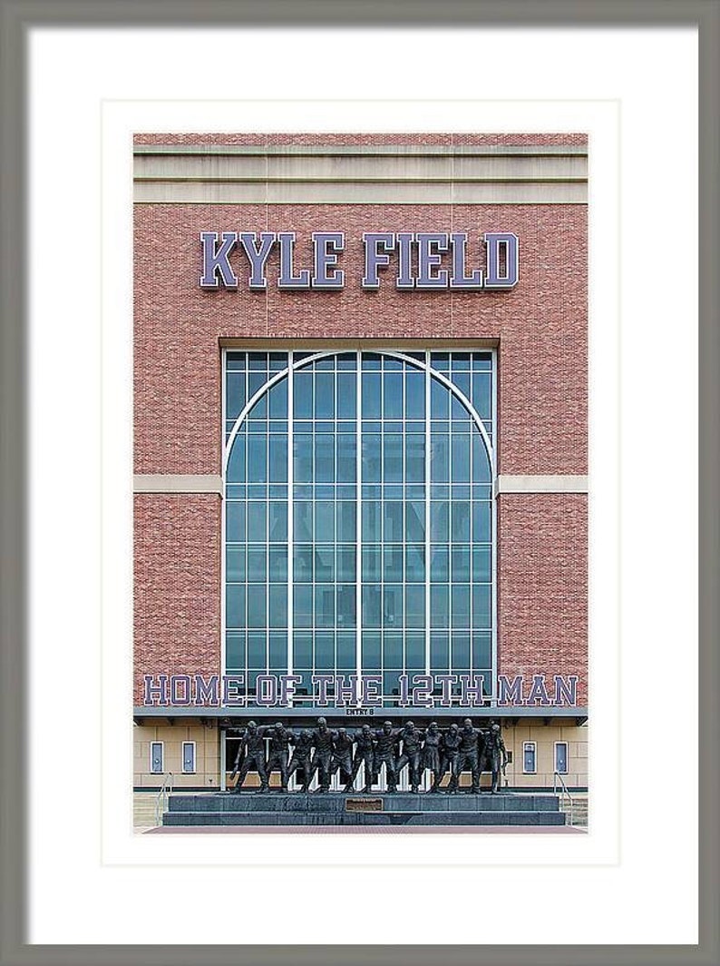 Kyle Field Poster: Texas A&M Aggies War Hymn Monument Art - Etsy