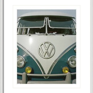 Antique VW Bus Print, VW Bus Poster, Volkswagen Art, VW Bus Gift ...