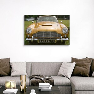 Aston Martin DB5 Art: James Bond 007 Car Poster - Etsy