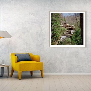Fallingwater Print: Frank Lloyd Wright Architecture Photography - Etsy
