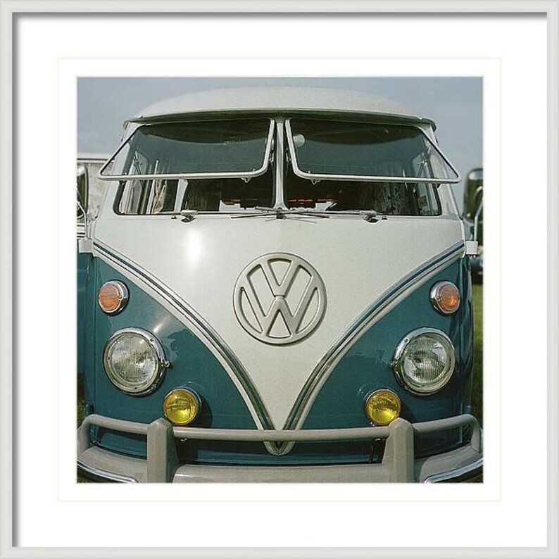 Antique VW Bus Print, VW Bus Poster, Volkswagen Art, VW Bus Gift ...
